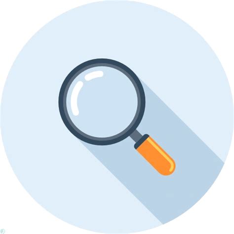 دانلود آیکون بزرگنمایی استایل مسطح با فرمت Png