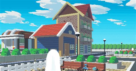 ポケモン ヨスガシティ クロのうごイラ Pixiv