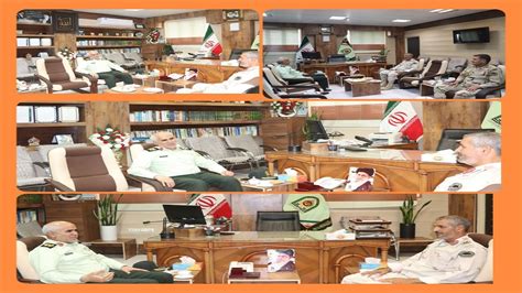 دیدار مدیرکل حفظ آثار و نشر ارزش‌های دفاع مقدس سیستان و بلوچستان با فرمانده مرزبانی استان