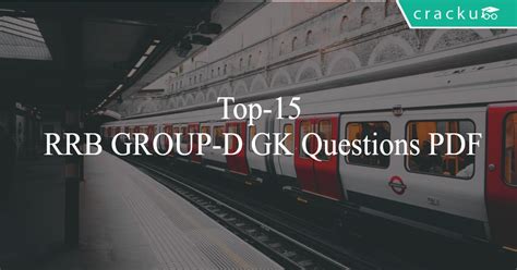 Top RRB GROUP D GK Questions PDF Cracku