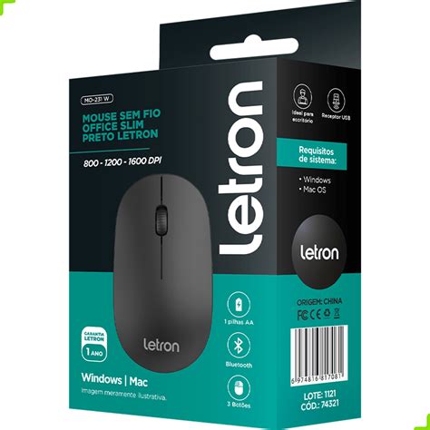 Mouse Sem Fio Bluetooth Receptor USB Super Leve Botões Top Tem Tem Digital Brinquedos e