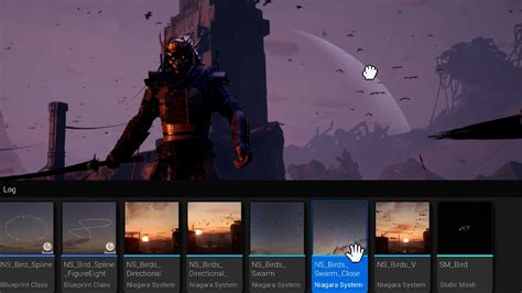 Background Birds Drag And Drop Niagara System For Unreal Engine 5