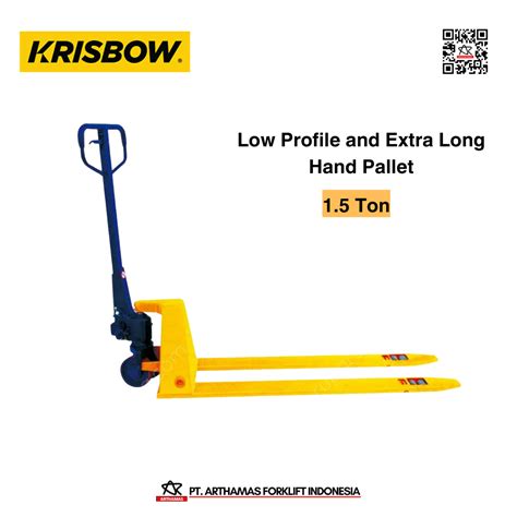 Krisbow Hand Pallet 1 5 Ton Pt Arthamas Forklift Indonesia