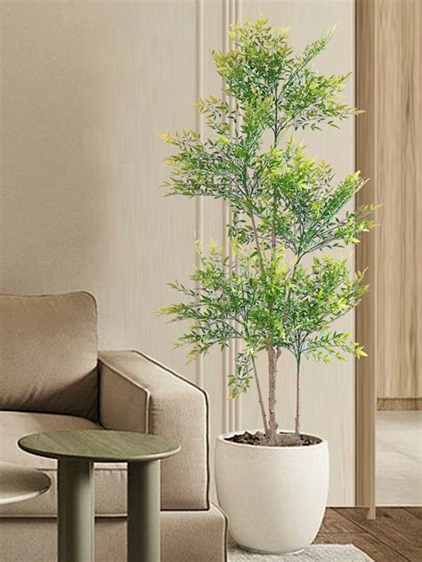 南天竹仿真绿植客厅装饰摆件落地仿生树假植物室内大型造景盆栽 淘宝 花瓣网