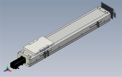 Ech12 450 Bc 100w系列直线模组stpstep模型图纸下载 懒石网