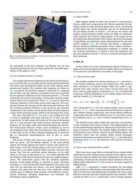 Friction Modeling Identificationandcompensationbasedonfrictionhysteresisyoon