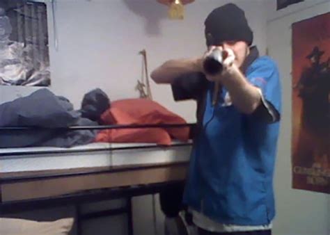 William Atchison Posing With Some Air Gun Or Something R Masskillers