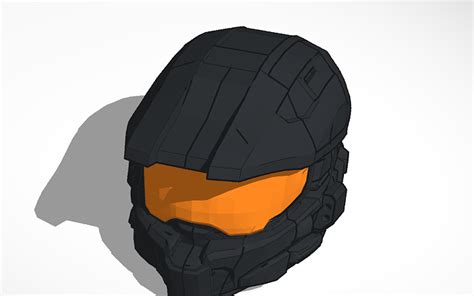 3d Design Master Chiefs Helmet Tinkercad