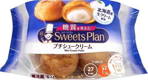 モンテール 小さな洋菓子店 スイーツプラン 糖質を考えたプチシュークリーム 袋6個 モンテール 発売日202141 のクチコミ・評価