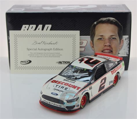 Brad Keselowski Autographed 2019 Discount Tire 124 Liquid Color Nascar