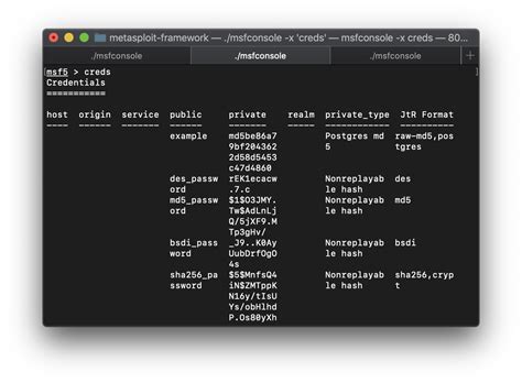 Msfconsole Should Be Pleasant At 80 Characters · Issue 4776 · Rapid7