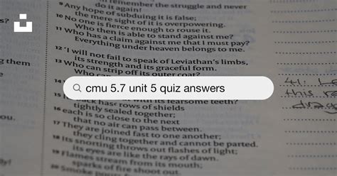 Cmu 5 7 Unit 5 Quiz Answers Pictures Download Free Images On Unsplash