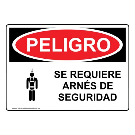 What Is A Safety Harness In Spanish At Nancy Herrick Blog