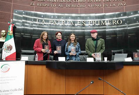Coordinación De Comunicación Social Presentan En El Senado El Libro