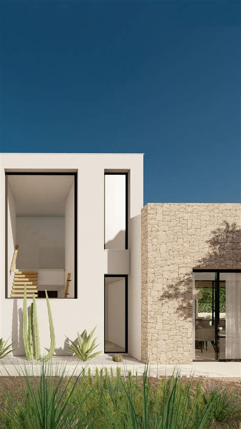 VIVIENDA IM Vivienda de diseño en Jávea La quinta fachada Estudio de Arquitect