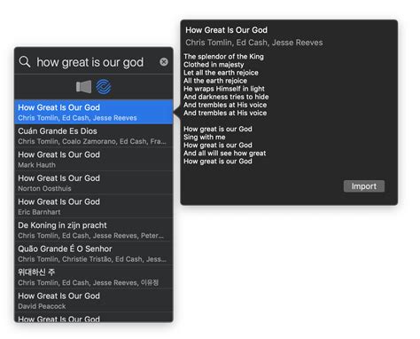 SongSelect And ProPresenter Renewed Vision