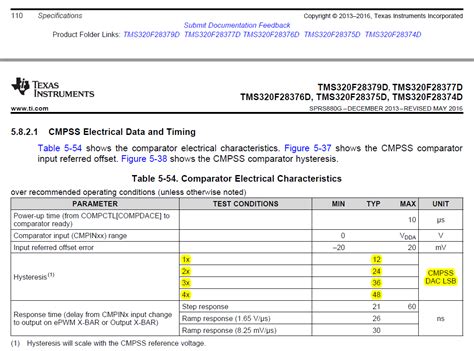 TMS320F28377D Connecting The CMPSS Comparator Input And Output To The