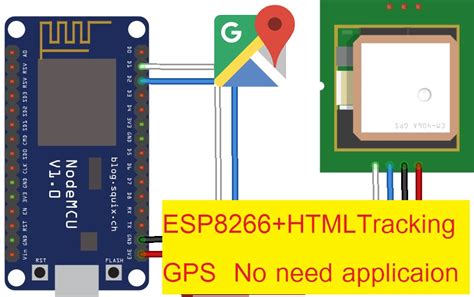 arduinoworld esp8266 gps realtime tracking html no need app