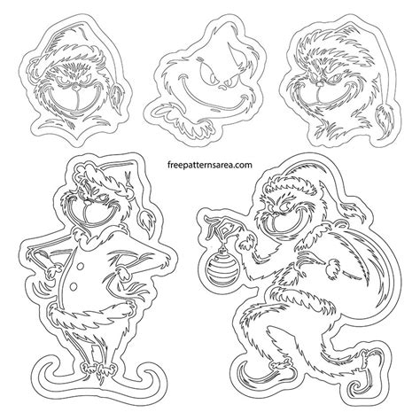 Free Printable Grinch Outline Printable