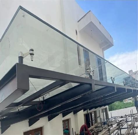 Laminated Spider Glass Canopy For Home At ₹ 950 Sq Ft In Chennai Id 27128099355