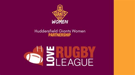 Love Rugby League Supports Giantswrl Huddersfield Giants Community Trust