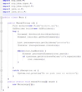 Anécdotas de las Curvas del Seno Eliminar un elemento de un XML con JDOM