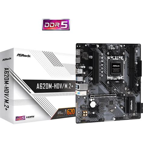 Asrock A620m Hdv M 2 6400mhz Oc M 2 Am5 Matx Ddr5 Anakart Gençer Gaming