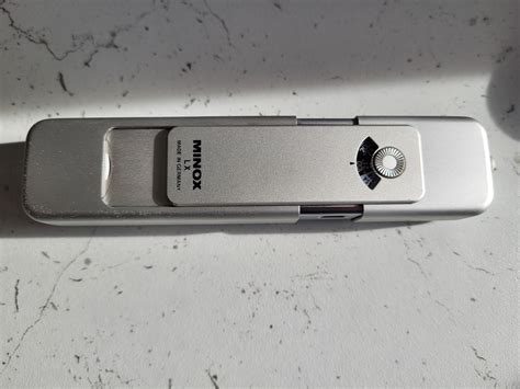 Minox Lx Subminiature Camera Near Mint Boxed With Case Chain Manual