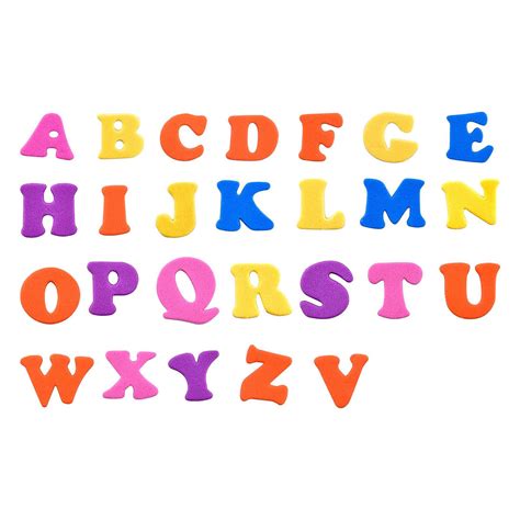 Letras De Foamy 188 Pzas Waldos