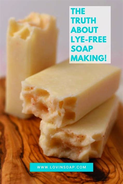 How To Make Soap Without Lye In Lye Free Soap Homemade Soap Recipes Easy Soap Recipes