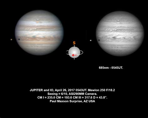 Jupiter April 26 Major And Minor Planetary Imaging Cloudy Nights