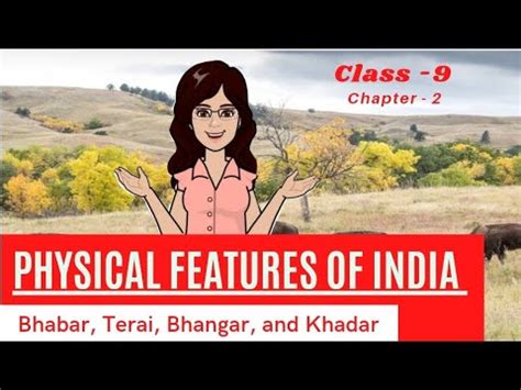 Bhabar Terai Bhangar And Khadar Physical Features Of India Class