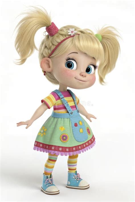 Cartoon Blonde Girl Stock Illustrations 23 528 Cartoon Blonde Girl