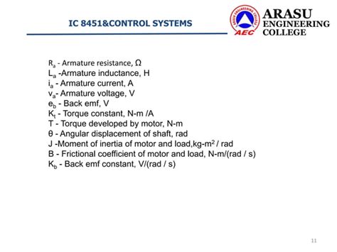 Transfer Function Of Electrical System Pptx