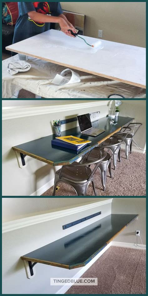 DIY Floating Desk Floating Desk Diy Floating Desk Floating Desk Diy