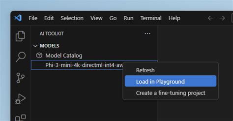 Ai Toolkit For Vs Code を使って手軽にローカルで Mistral 7b と Phi 3 Mini を試す しばやん雑記