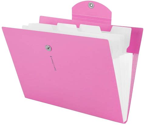 Document Folder A4 Compartment Folder A4 Expandable Portable File Folder A4 Compartment Folder