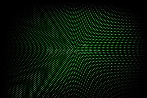 Halftone Texture With Red Dots On A Black Background Minimalism