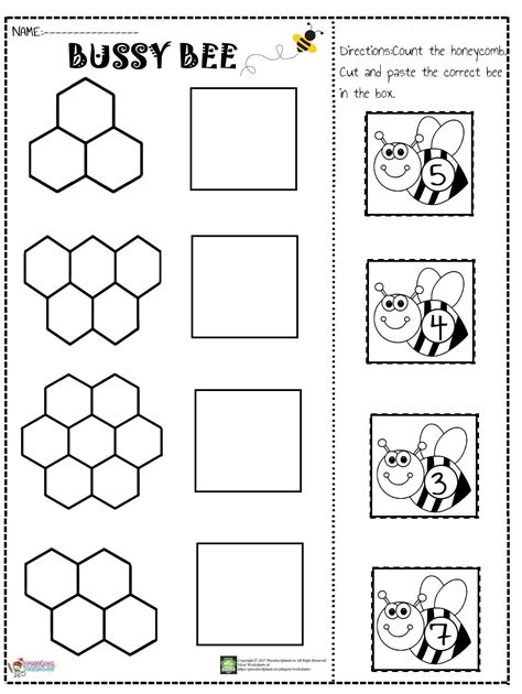 Printable Bee Activity Sheets
