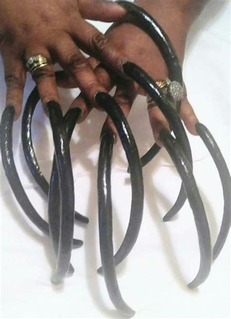 Pin By Enticing On Long Nails Really Long Nails Long Fingernails