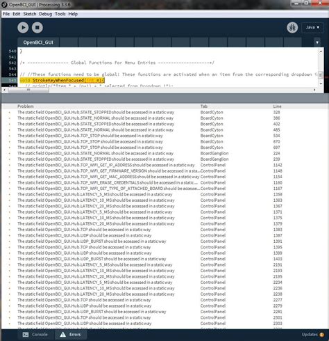 Processing Ide Wont Compile Major List Of Errors · Issue 309
