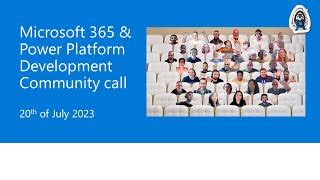 Microsoft Power Platform Community Call July Microsoft Power