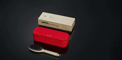Ghd Glide Hot Brush In Champagne Gold Bankz Hair Group