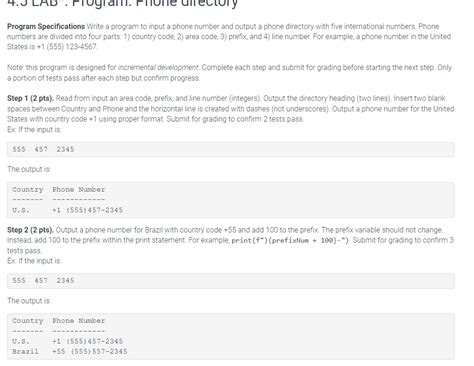 Solved 45 Lab Program Phone Directory I Have Seen