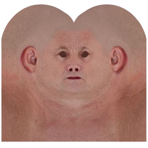 Male Head Texture Map 13