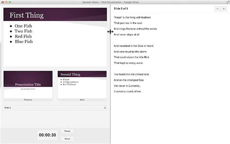 Resizable Speaker Notes Google Slides para Google Chrome Extensión
