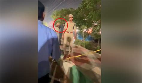 Watch Viral Video Shows Rachakonda Police Allegedly Slapping Deputy Cm