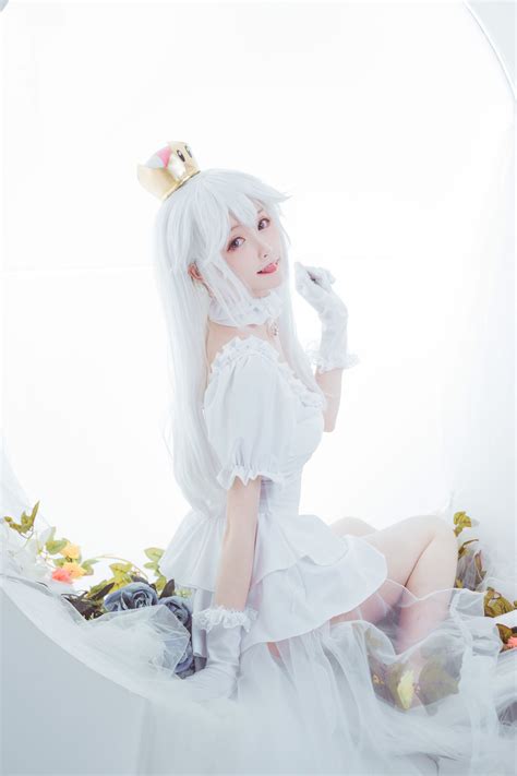 코스프레 귀여운 펫 블로거 유이 금붕어 유령 소녀 V2ph