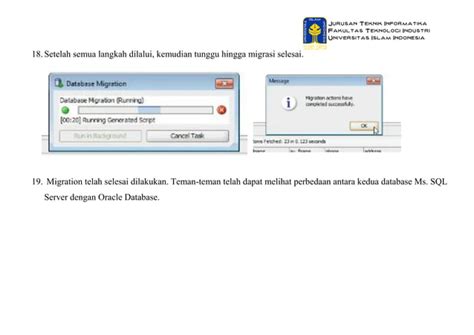 Tutorial Migrasi Database Dari Microsoft Sql Server Ke Oracle Database