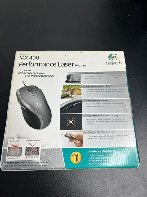 New Logitech MX400 Performance Laser Mouse USB/PS2 Brand New Sealed ...